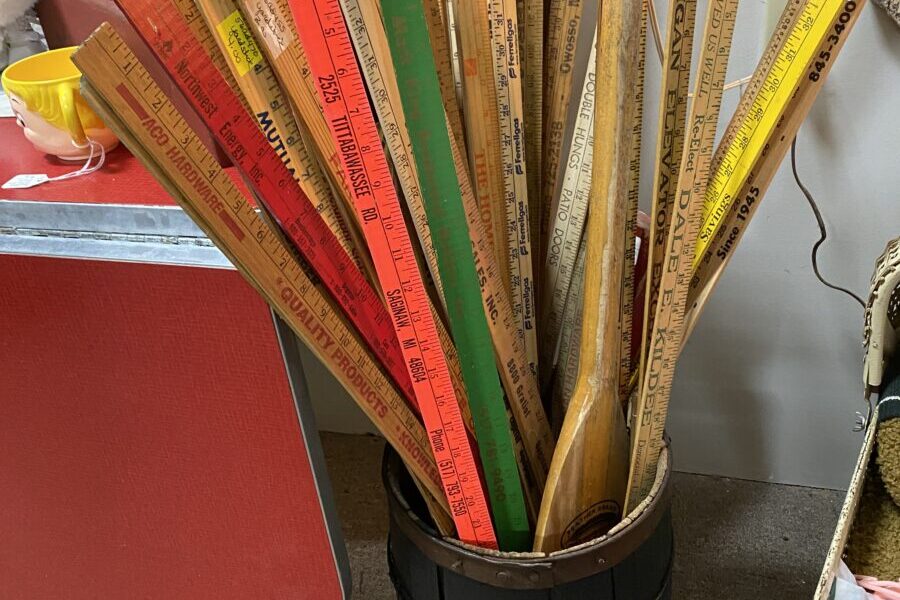 #56 YARDSTICKS ADVERTISING BUSINESS - Antique Warehouse
